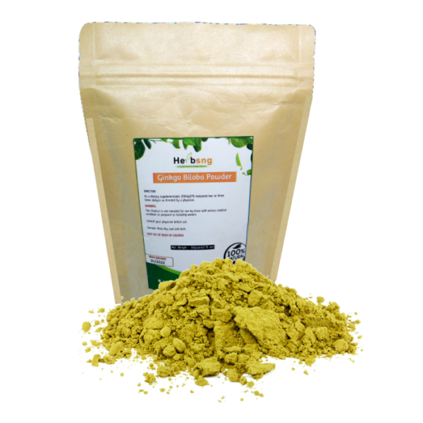 Ginkgo Biloba Leaf Powder (50grams) - Stuffslane